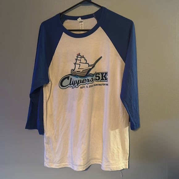 MLB | Shirts | Mens Large Baseball Mlb 224 Columbus Clippers 5k Run ...